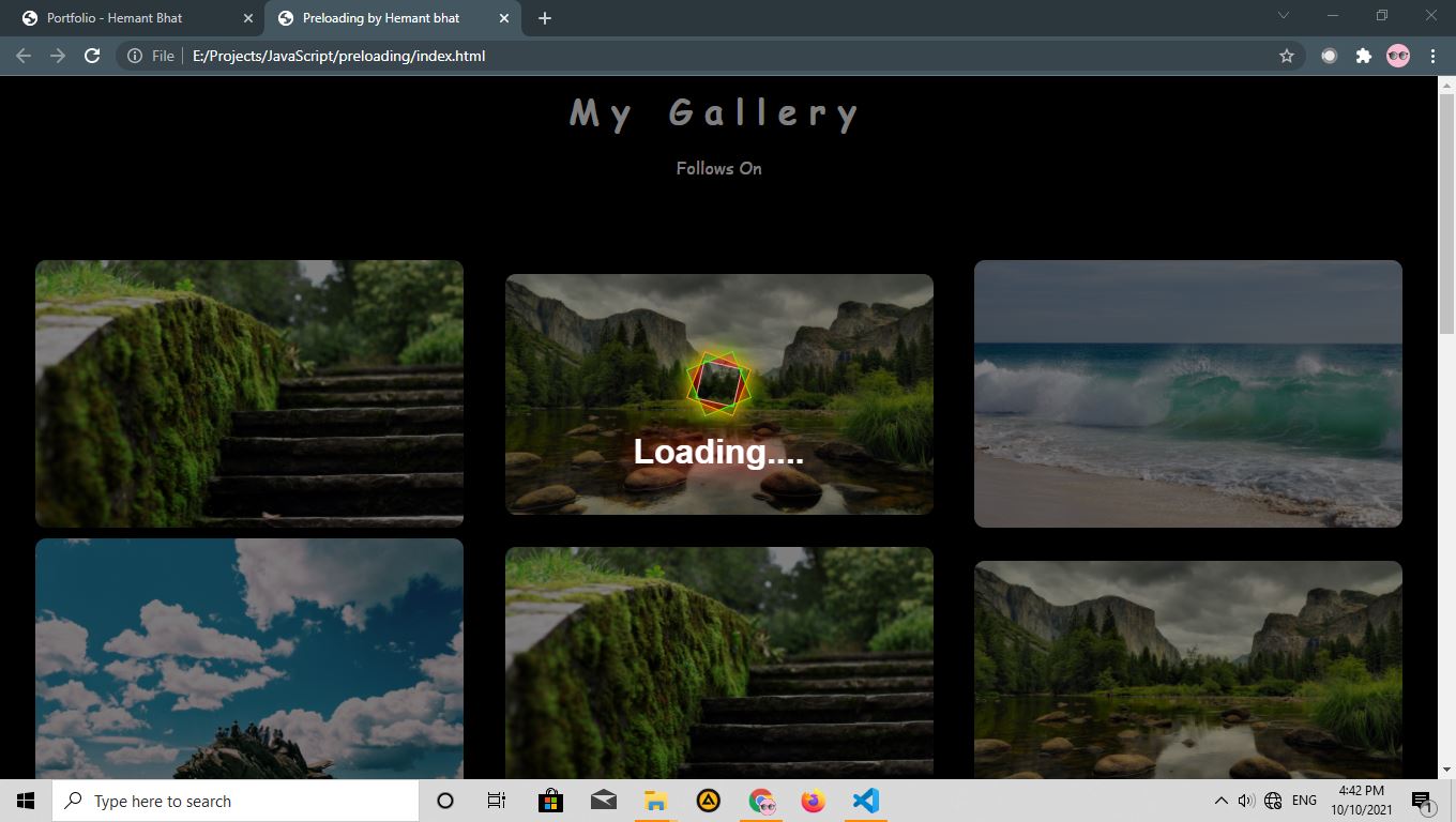 Portfolio - Hemant Bhat